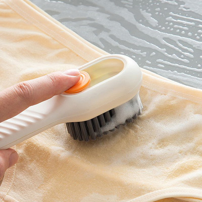 Shoe Brush Automatic Liquid Discharge Deep Cleaning Soft Bri
