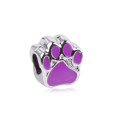 Boosbiy 2pc DIY Fantasy Purple Love Heart Sailboat Charms Be