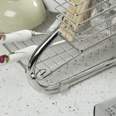 Double-layer Drain Kitchen Storage Rack Storage And Drying D