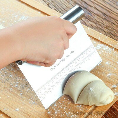 Stainless Steel Dough Scraper Cutter Baking Pastry Spatulas