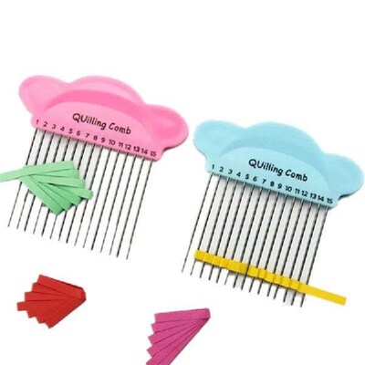 Cartoon Stainless Steel Paper Quilling Comb DIY Handmade
