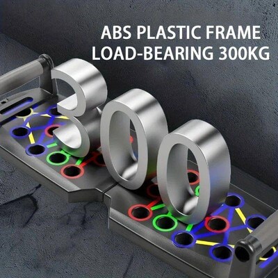 Push-up Board Set Portable Multifunctional Push-up Bar Folda