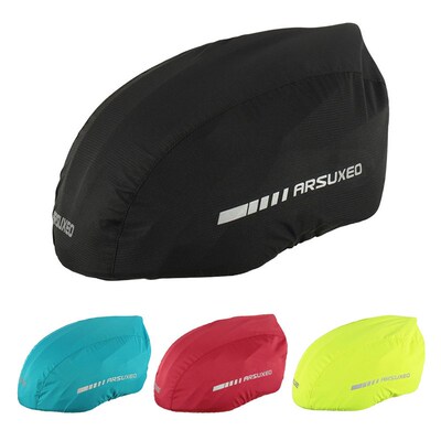 Waterproof Bike Helmet Cover with Reflective Strip Cycling B