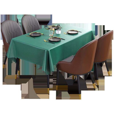 Leather table cloth waterproof oil free tea a few table pads