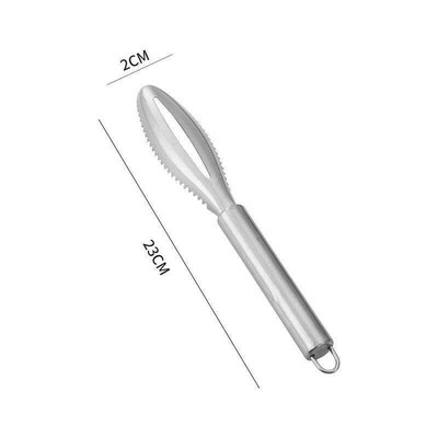 Stainless Steel Fish Scaler, Multi-functional Fish Scale Rem