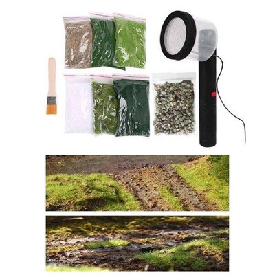 Portable Electrostatic Grass Planter Electrostatic Grass