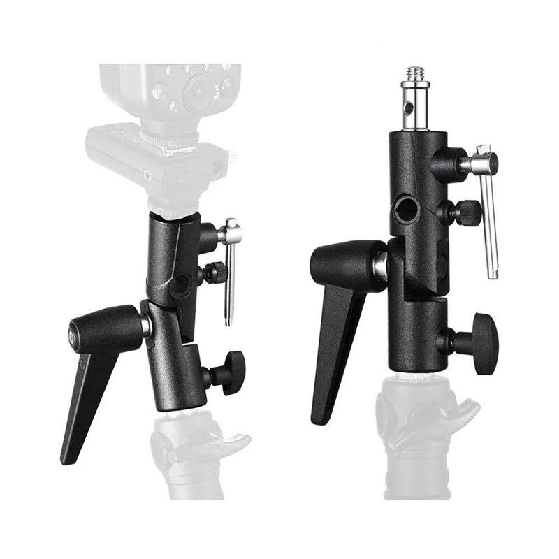Flash Bracket Hot Shoe Umbrella Holder Light Stand Bracket M