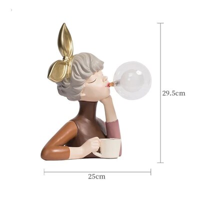 Nordic Butterfly Fairy Girl Figurines, Room Decor Accessorie