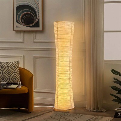 Three-color paper lampshade Led adjustable light timing floo