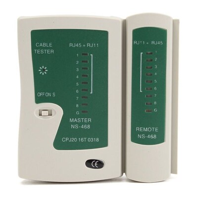 RJ45 Ethernet Lan Tester Kit Network Cable Tester Quality Cr