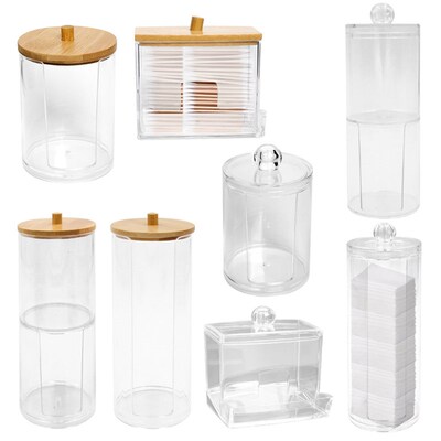 Acrylic Organizer for Cosmetics Transparent Eyebrow Pencil B