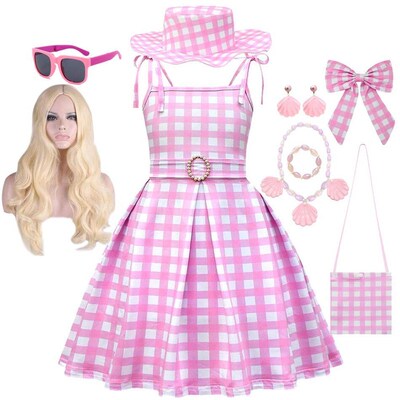 Hot Movie Barbi Girls Dress Costume Cosplay Clothes