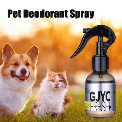 100ml Dog & Cat Deodorant Odor Eliminating Spray Kitten Liqu