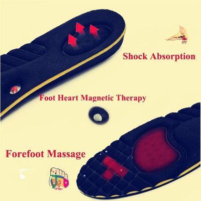 Invisible Height Increase Insole Foot Acupressure for Men Wo