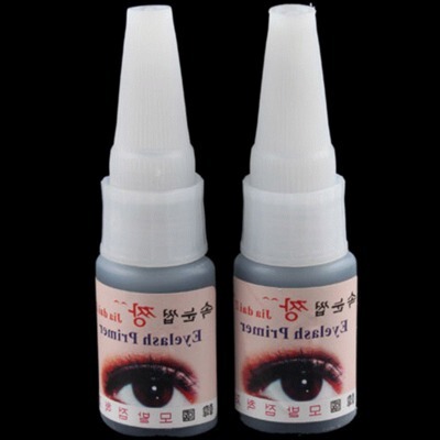 black false eyelash eye lashes extension glue adhesive long