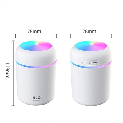 Car Air Freshener LED Air Humidifier Diffuser Air Humidifier