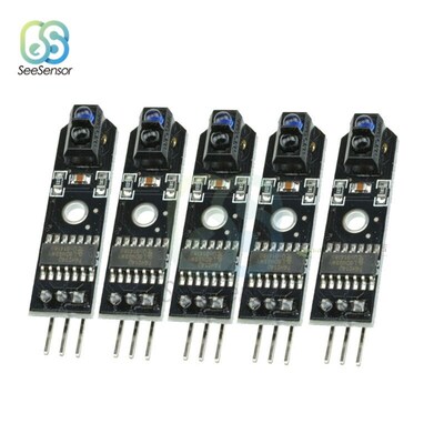 5Pcs IR Infrared Line Tracker Sensor Track Follower Sensor T