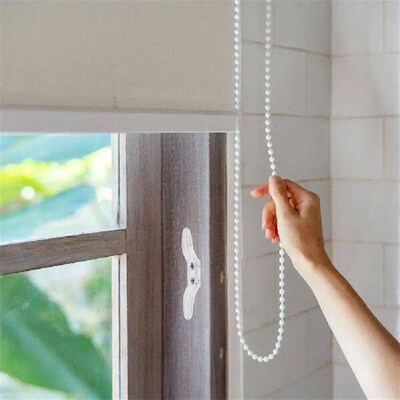 6 Pcs Blind Cord Cleats Clear Plastic Safety Rope Winders