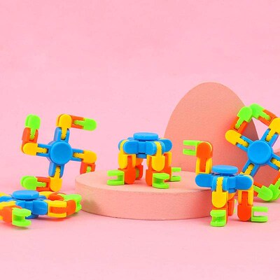 1PC 24 Links Wacky Tracks Snap And Click Fidget Toys  Finger
