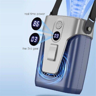 USB Air Cooling Fan Clip-on 3.7V/1.2A Small Air Conditioner