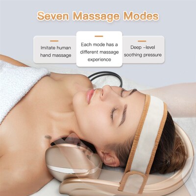Neck Massage Pillow Neck Shoulder Cervical Chiropractic Trac