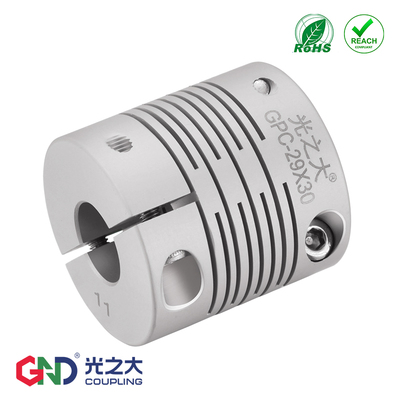 铝合金联轴器GPC步进马达伺服电机沟槽式平行线丝杆连轴器CPCX