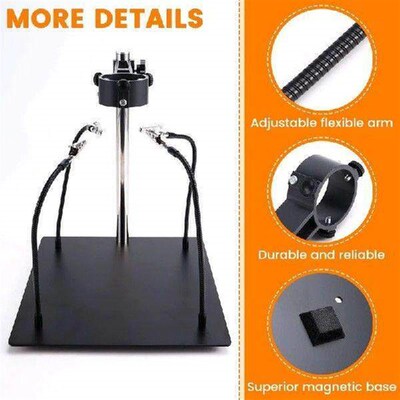 PCB Fixture Clips Soldering Holder Third Hand Tool Magnetic