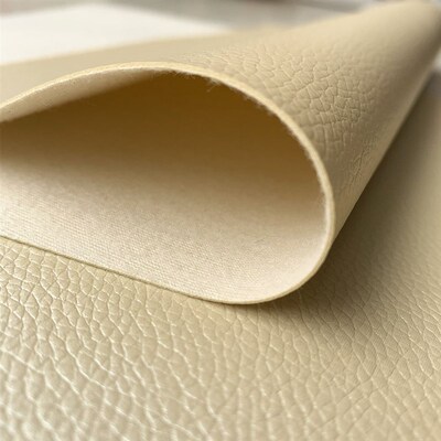 A4 Litchi PU Leatherette Faux Leather Fabric Synthetic For S