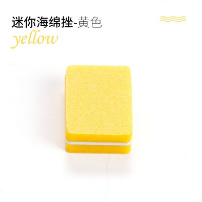 Nail Mini Sponge File Small Tofushaped Sponge Buffer Doubles