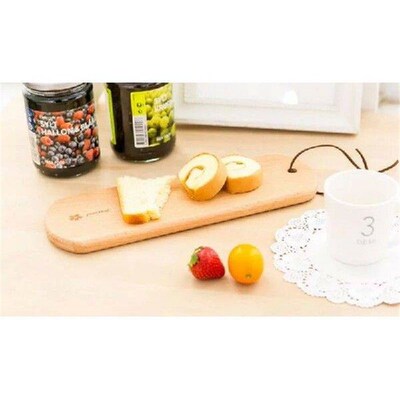 Oval long bread tray lacquer beech sushi tray zakka tray