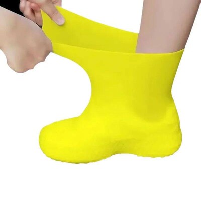 1 Pair Silicone WaterProof Shoe ver Lip-reitant Rubber Rain