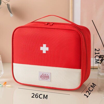 Household Medical Emergency Item Sorted Storage Bag Travel S