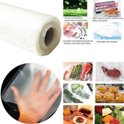 Kitchen Vacuum Packed Bags Sealer Food Saver Bag Reusable Ro