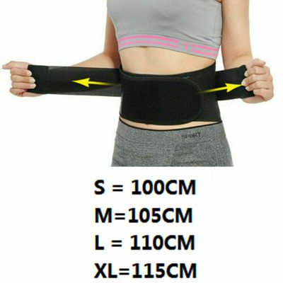 Magnetic Waist Support Back Support Brace Belt Lumbar Lower