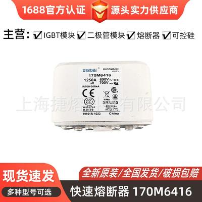 170M6416 170M6417 快速熔断器 保险丝 电子元器件 量大价优