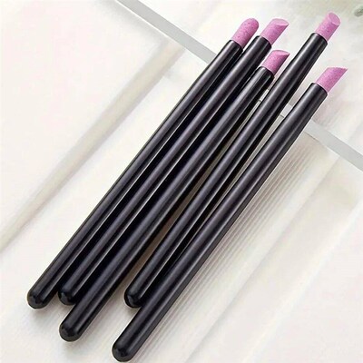 5pcs Portable Quartz Grinding Pen Nail Art Cuticle Dead Skin