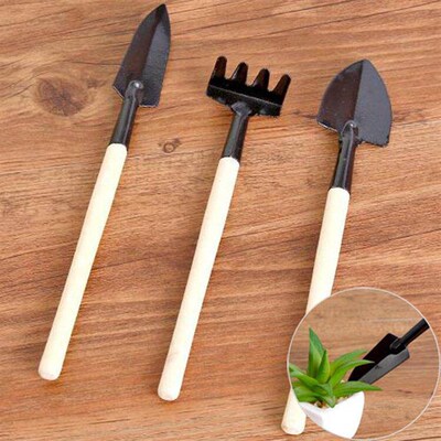 Garden Tool Set of Three - Mini Garden Tools, Multi-function
