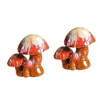 Toilet Bolts Caps Covers 2Pcs Resins Mushroom Designs for