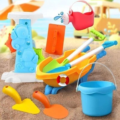 Childrens Beach Toy Set, ATV, Sand Digging and Water Toy, B