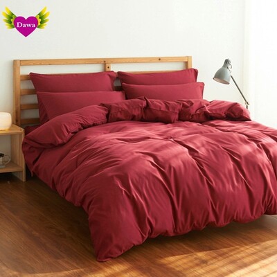 WASHED COTTON DUVET COVER BED SHEETS SET BED SHEET BEDDINGS