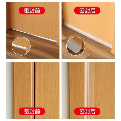 Door and window weatherstripping, bottom door seal, windproo
