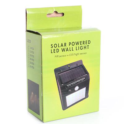 solar garden sensor light wall outdoor hanging led lamp