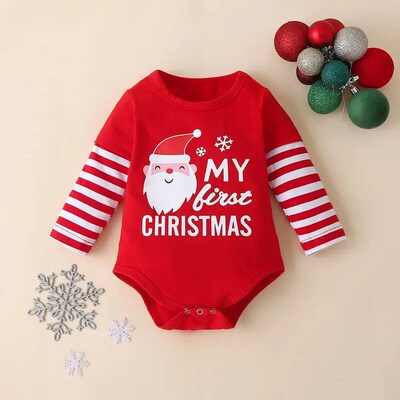 My First Christmas Baby Girl Clothes Sets, Crian?a, Meninos