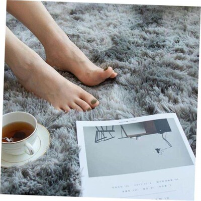 Living Room Bedroom Rug Soft Plush Carpet non-slip Floor Mat