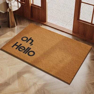 Silk+ring+entrance+door+mat,+dirt+resistant,+non+washable,+h