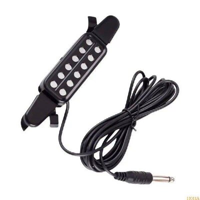 N0HA 12 Hole Acoustic Guitar Sound Pickup With Volumes Tone
