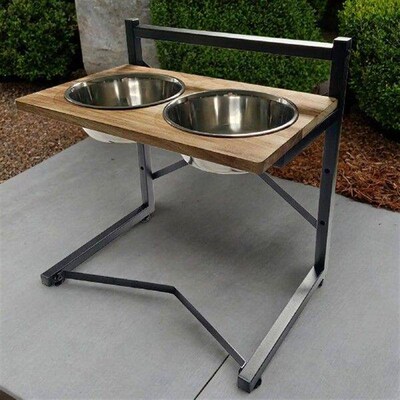 Elevated Dog Bowls Raised Pet Bowl Stand Dog Water Food