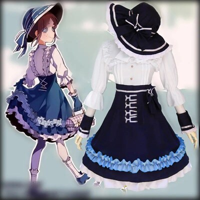 Zhomecos Identity V Cosplay Costume Gardener Emma Woods Cost