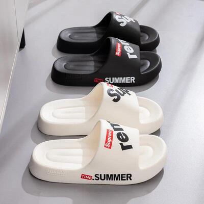 2025 Summer malist Thick Sole Slides for Men - Anti-Slip Sof