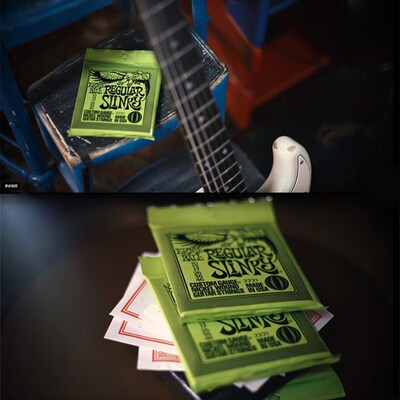 Original Ernie Ball Electric Guitar Strings Play Real Heavy
